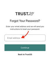 How do I log in to my training for the first time?